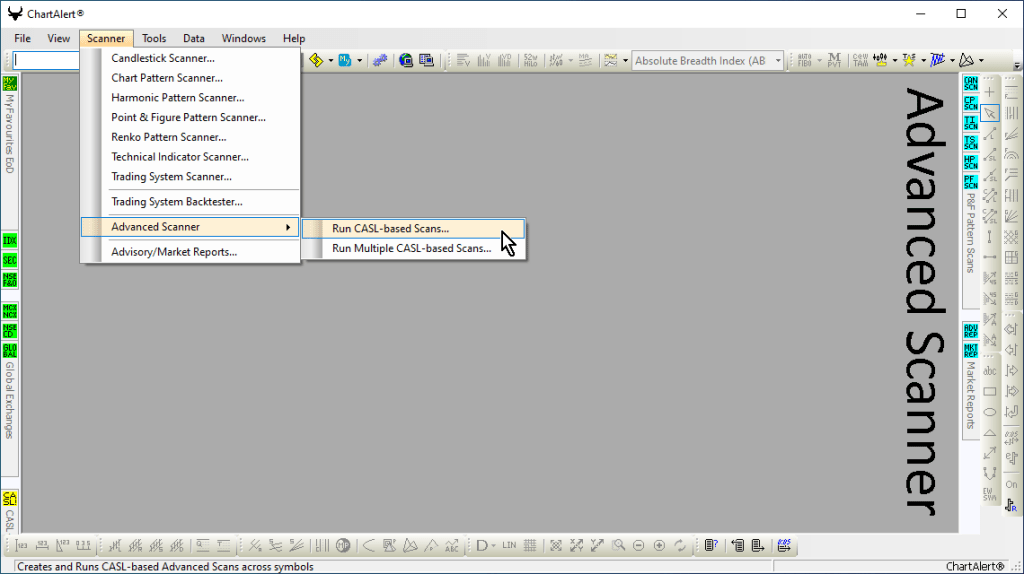 Advanced Scanner - ChartAlert®