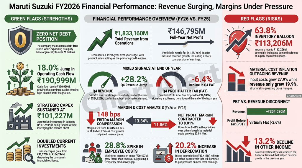 MARUTI - Maruti Suzuki India - Q4 FY26 Financial Results - 28-Apr-26 ...