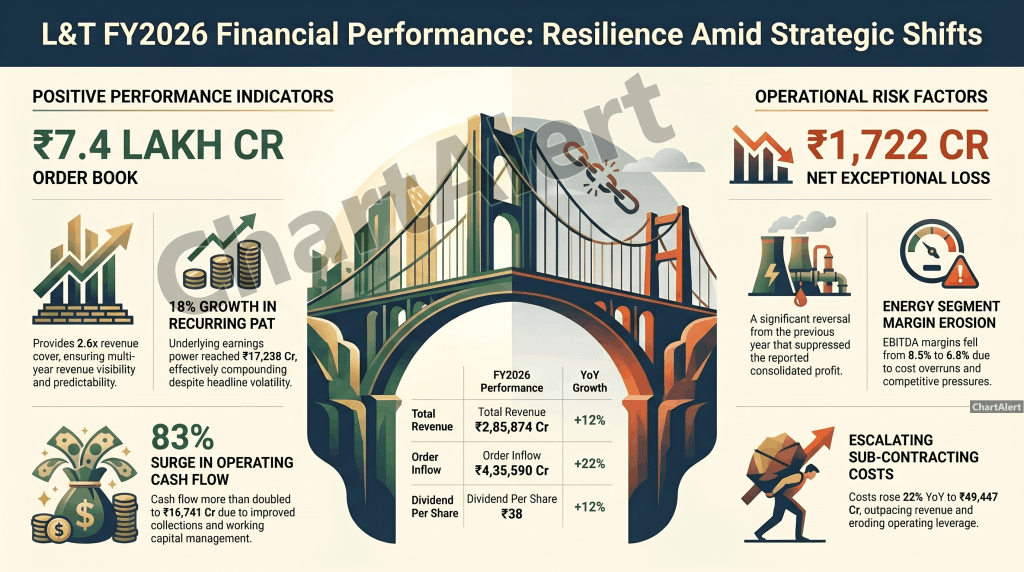 LT - Larsen & Toubro - Q4 FY26 Financial Results - 5-May-26 - ChartAlert®
